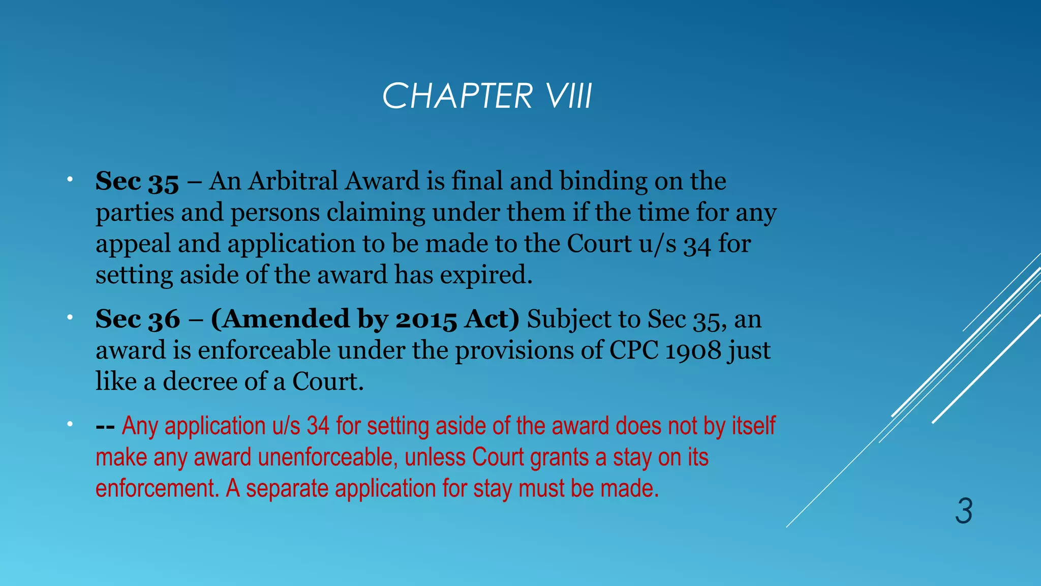 ADR - 6TH May Cpt. BHATIA (F) - 7TH LECTURE PART I | PPT