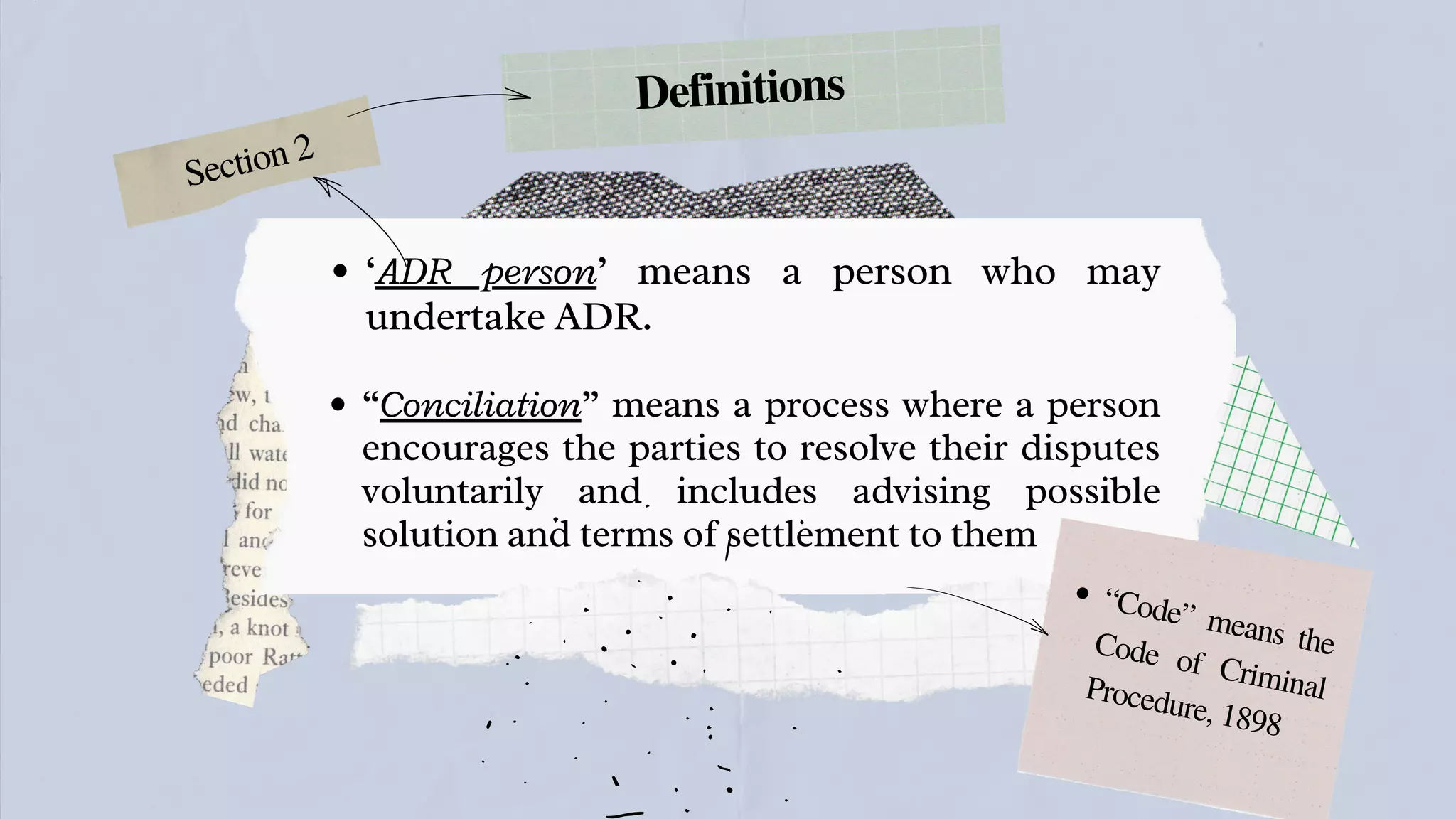 ADR - Section 1 to 12 | PDF