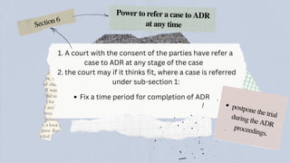 ADR - Section 1 to 12 | PDF