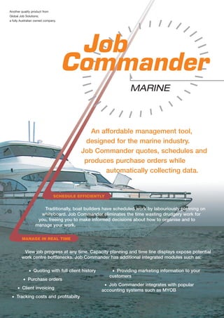 Job Commander Engineering | PDF