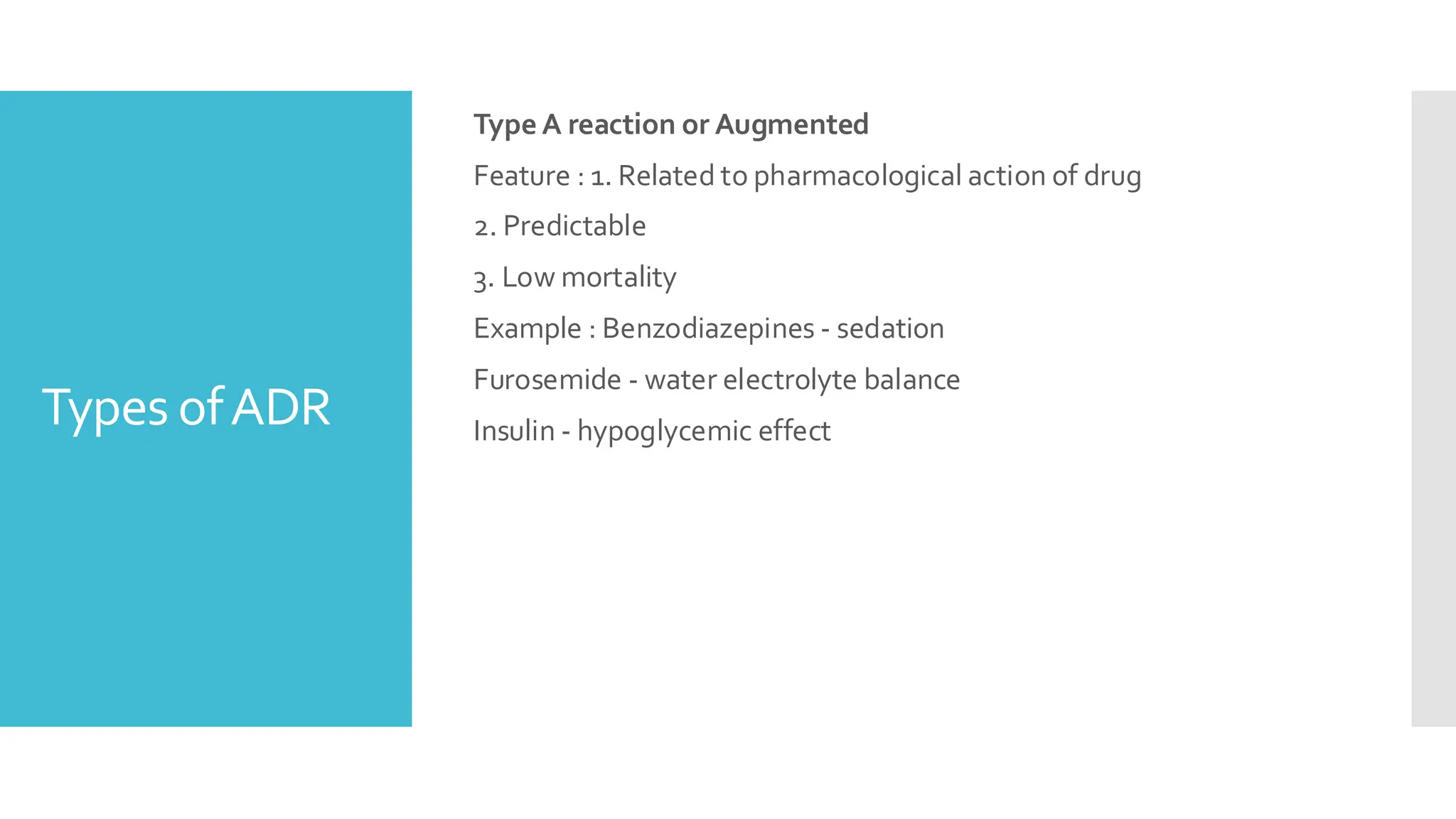 Adverse drug reaction and classification | PDF