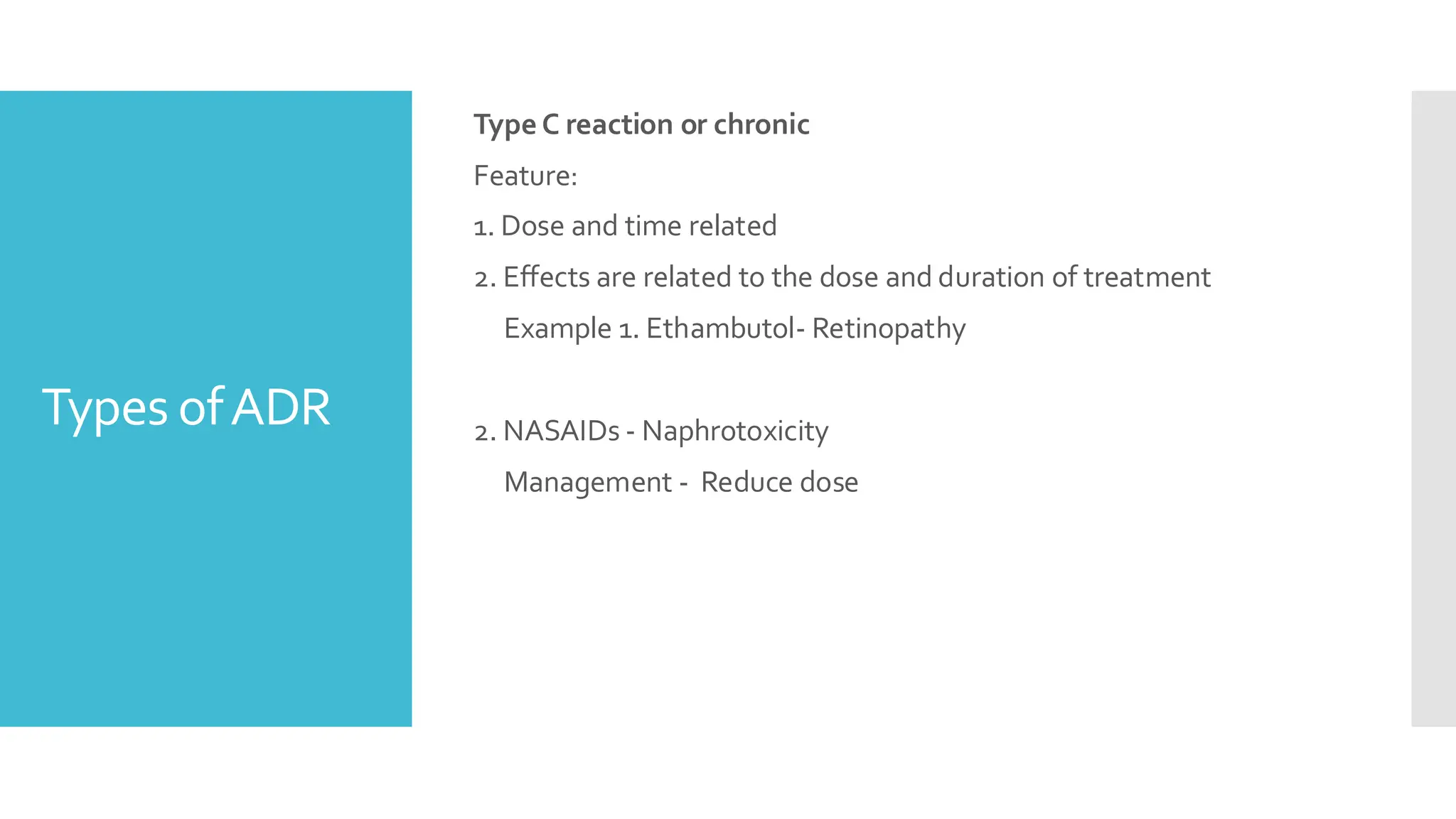 Adverse drug reaction and classification | PDF