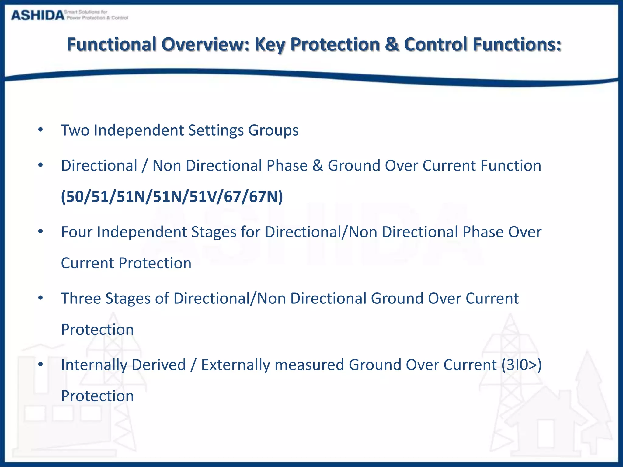 FEEDER PROTECTION RELAY | PPTX