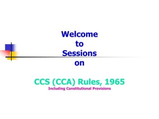 CCS CCA Rules.ppt