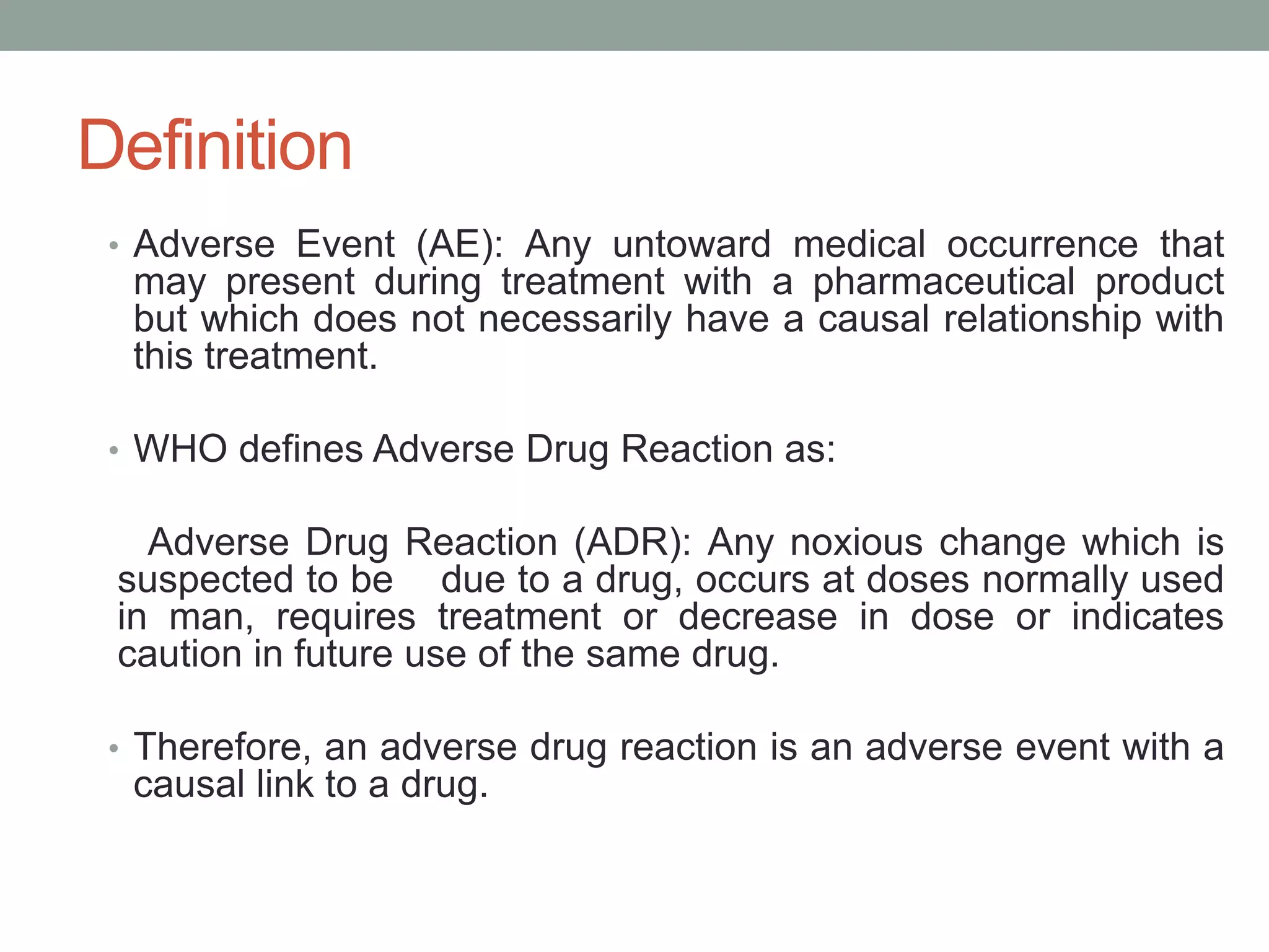 ADR AND ITS MONITORING | PPTX