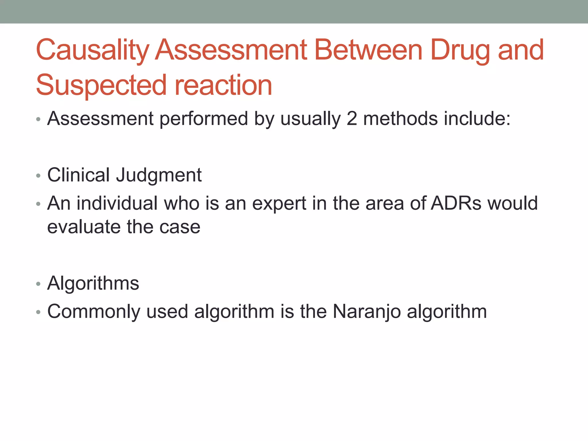ADR AND ITS MONITORING | PPTX