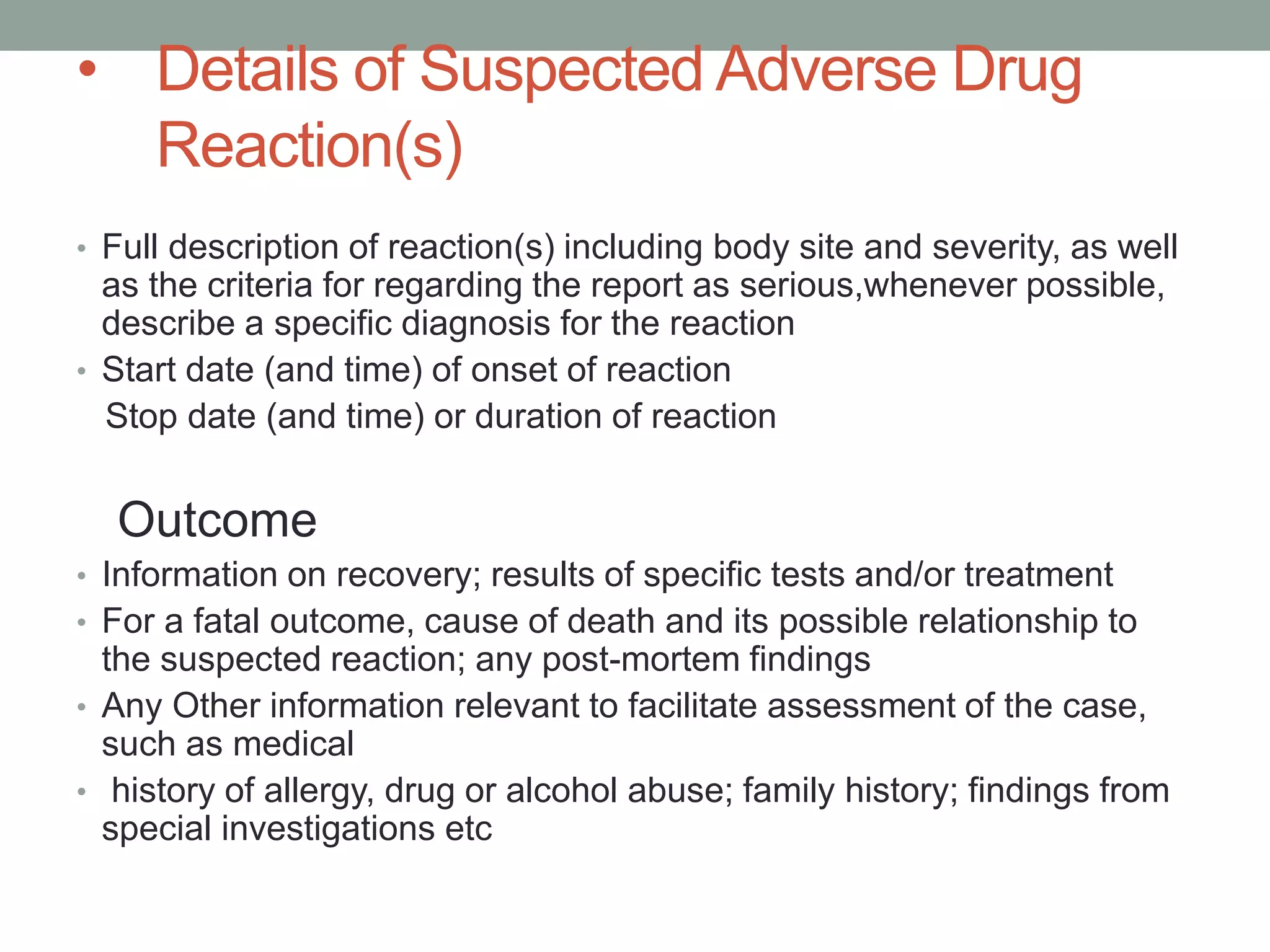 ADR AND ITS MONITORING | PPTX