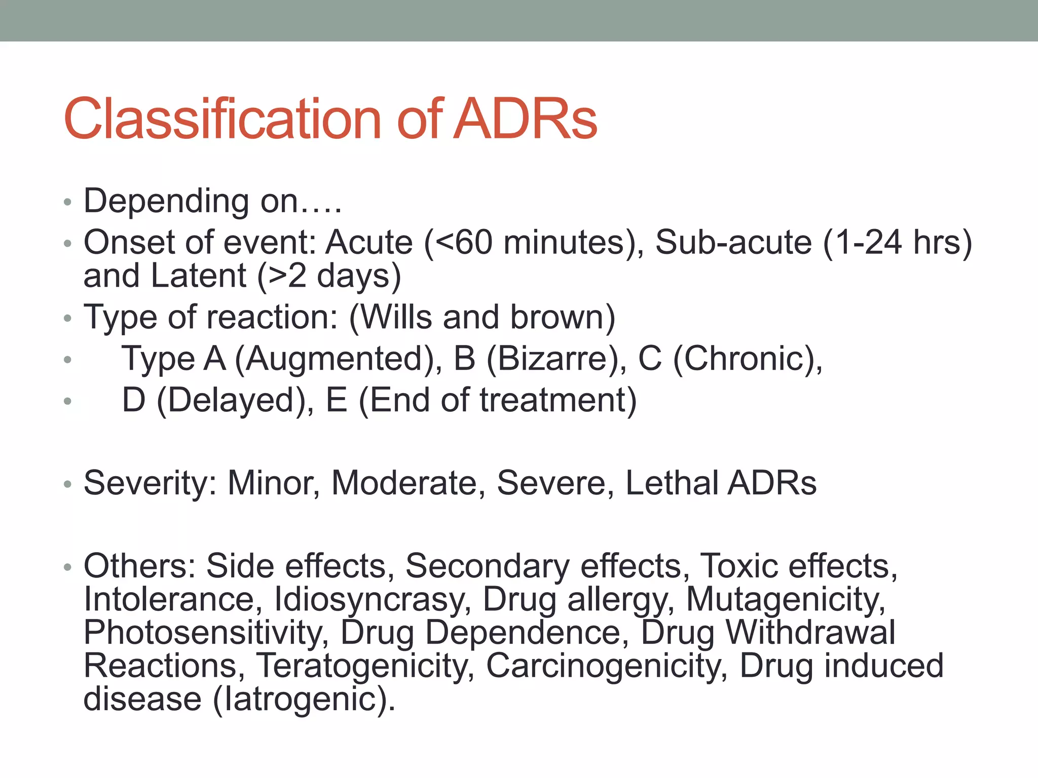 ADR AND ITS MONITORING | PPTX