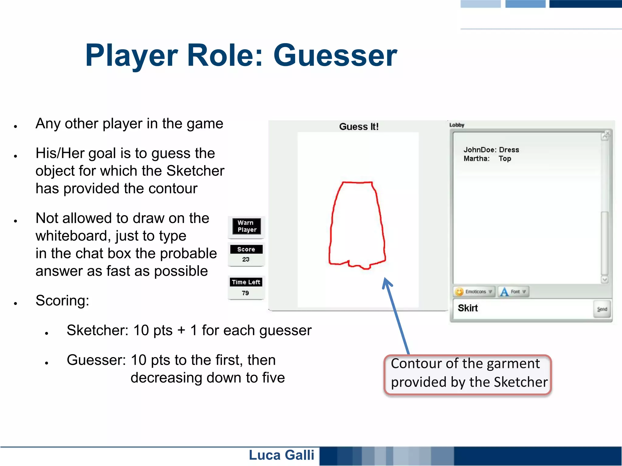 A draw and-guess game to segment images | PPTX