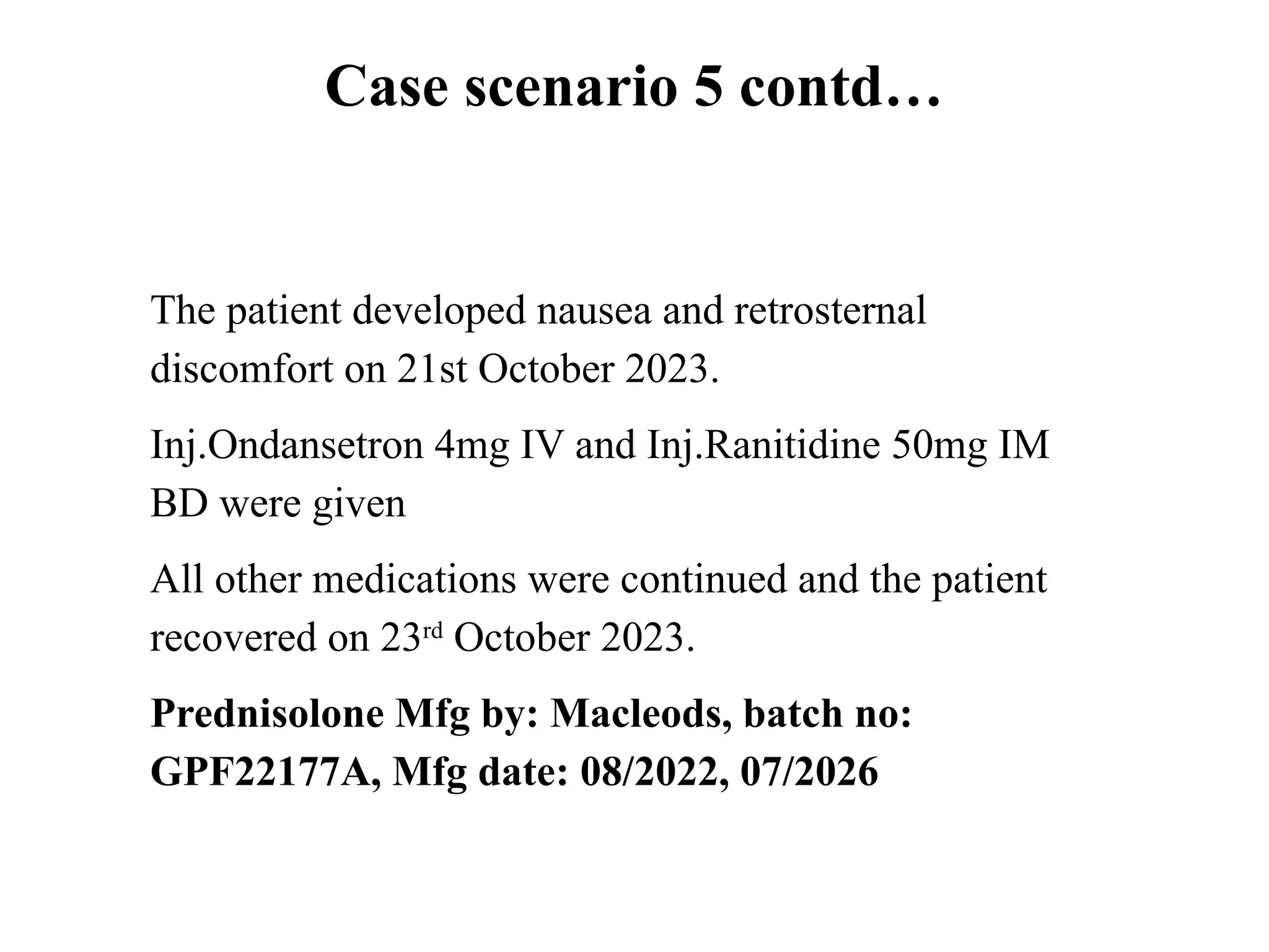 ADR case scenario WITH VARIOUS EXAMPLES | PPTX