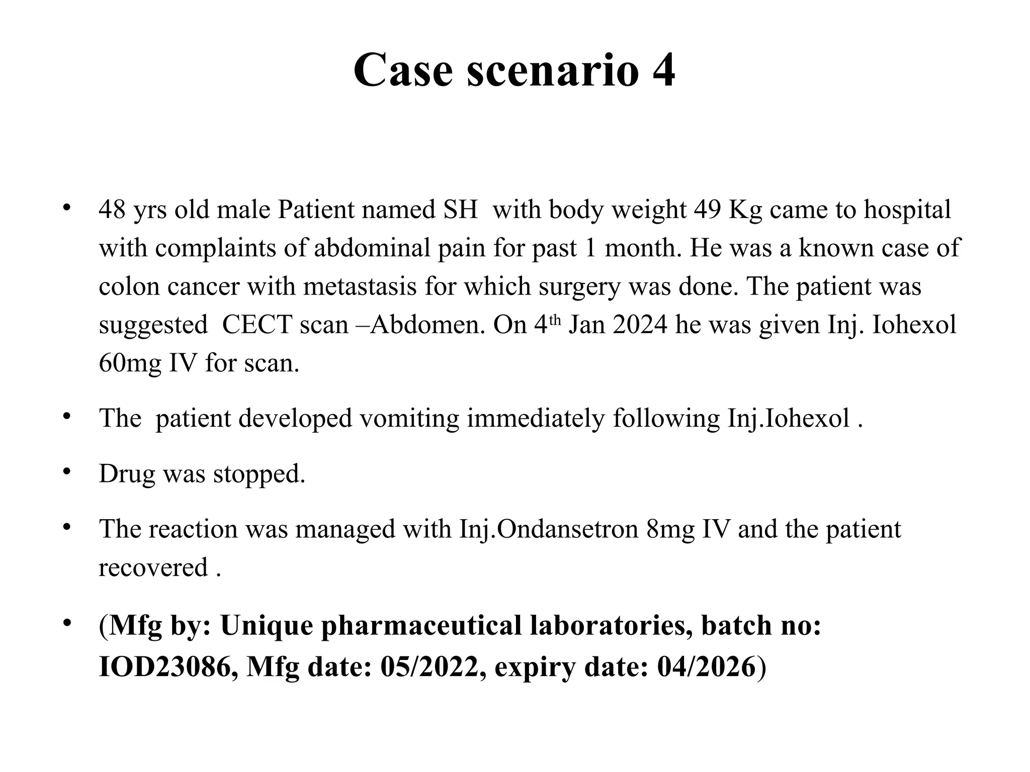 ADR case scenario WITH VARIOUS EXAMPLES | PPTX