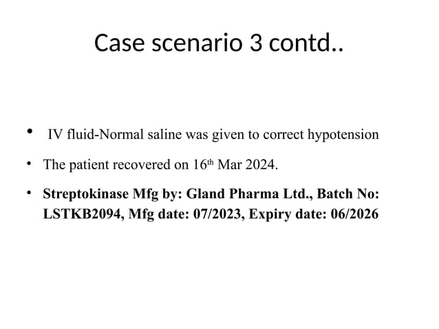 ADR case scenario WITH VARIOUS EXAMPLES | PPTX