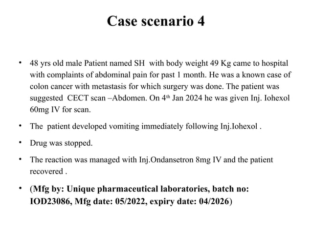 ADR case scenario WITH VARIOUS EXAMPLES | PPTX