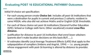 Post 16 pathways to employment for lower attaining pupils | PPT