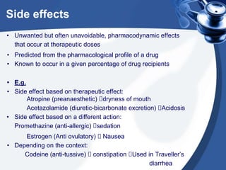 ADR classification which describes about adverse drug reaction | PDF