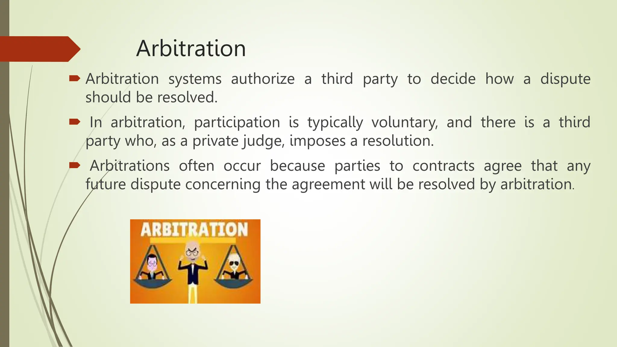 Alternative Dispute Resolution System- Modes | PPTX