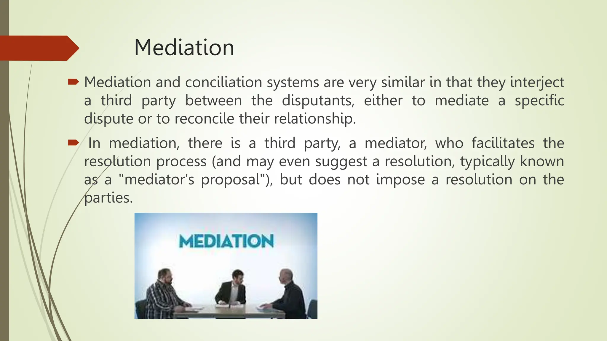 Alternative Dispute Resolution System- Modes | PPTX