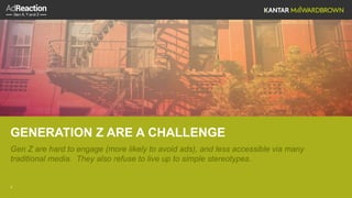 AdReaction Gen X, Y and Z - Engaging across generations | PPTX