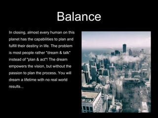 A Dream Without A Plan by Shawn Ryan Randleman | PPT