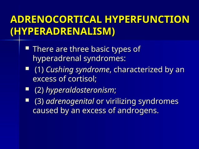 adrenal gland disorders ii-14 - Copy.ppt