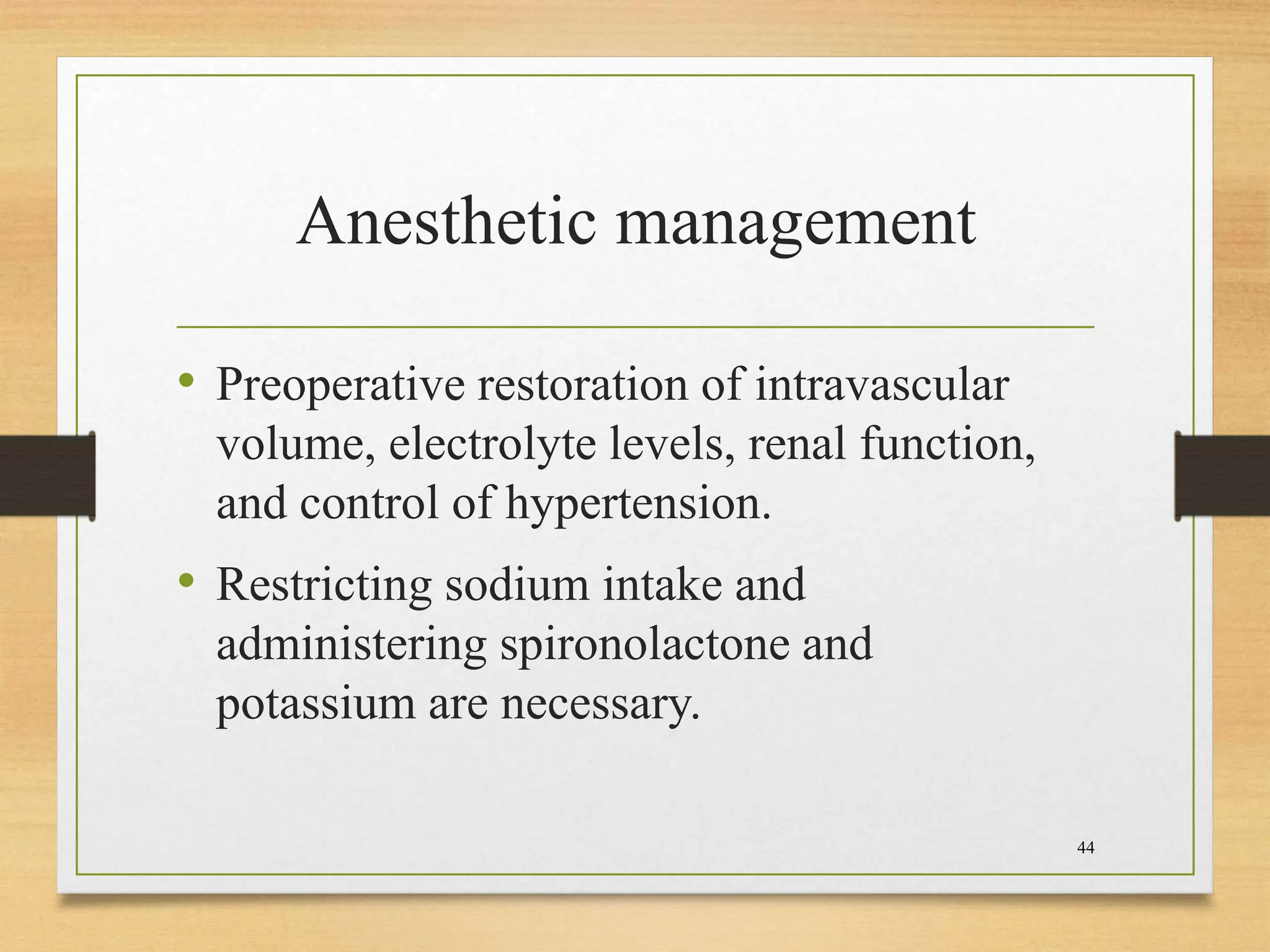anesthesia for Adrenal gland disorder.pptx