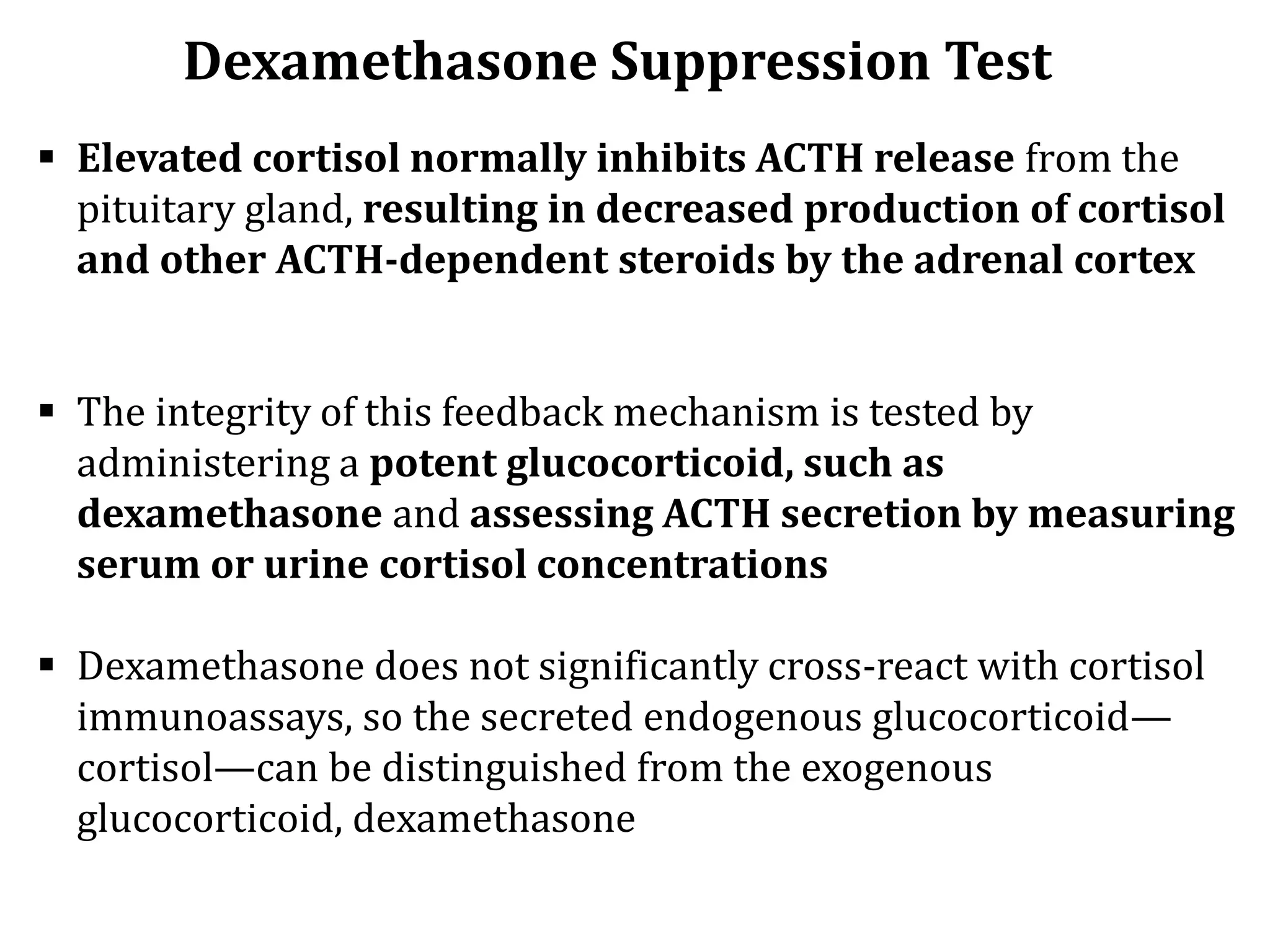Adrenal Function Tests DETAILS OF ADRENAL FUNCTION TESTS AND CLINICAL ...