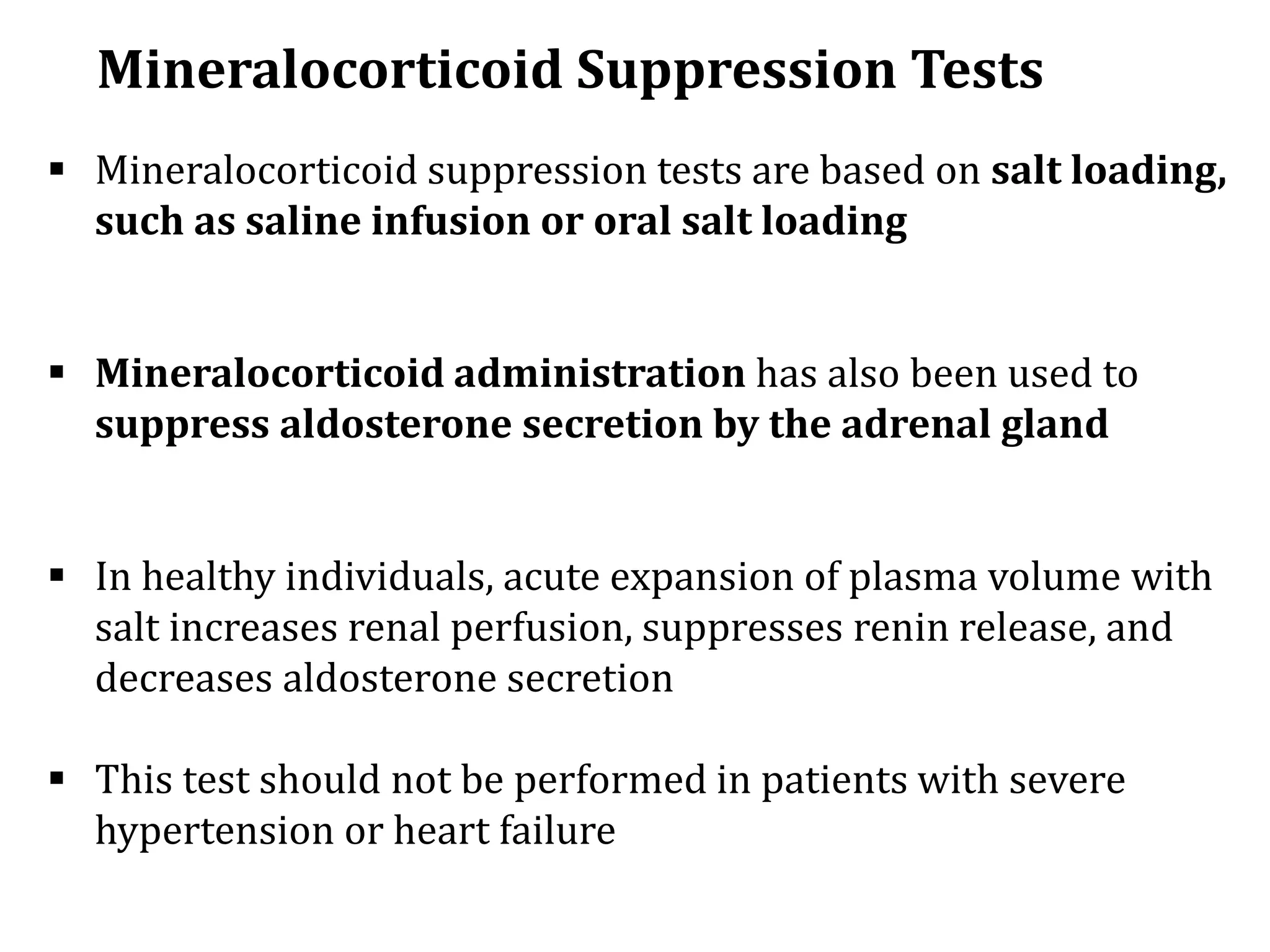 Adrenal Function Tests DETAILS OF ADRENAL FUNCTION TESTS AND CLINICAL ...