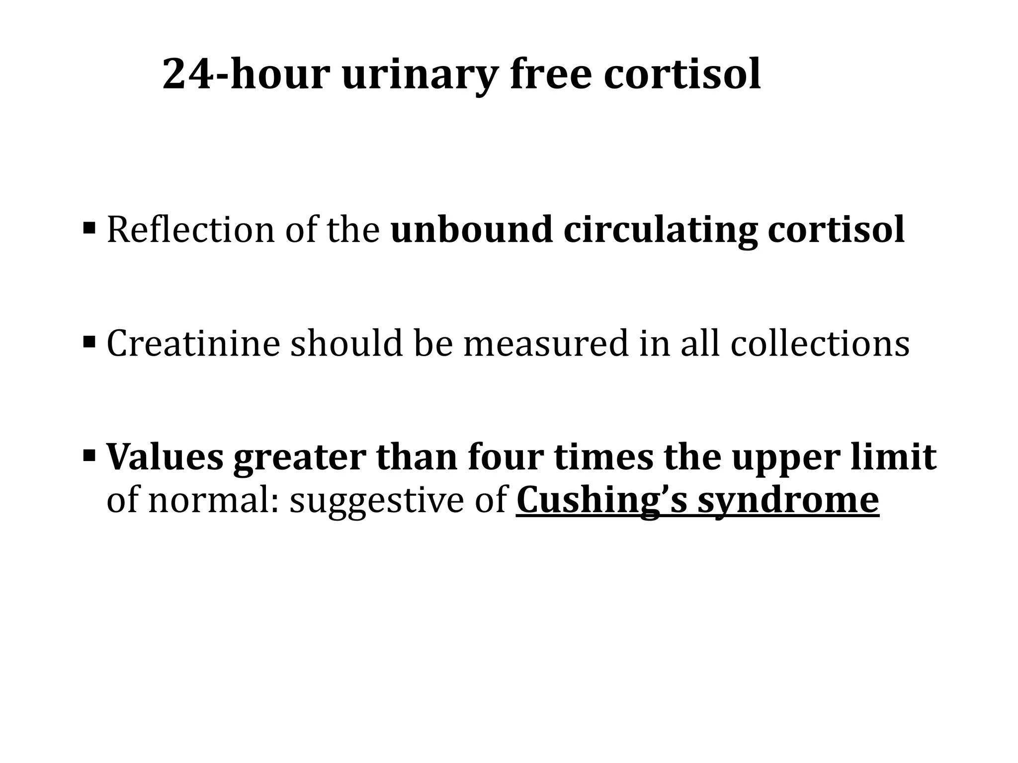 Adrenal Function Tests DETAILS OF ADRENAL FUNCTION TESTS AND CLINICAL ...