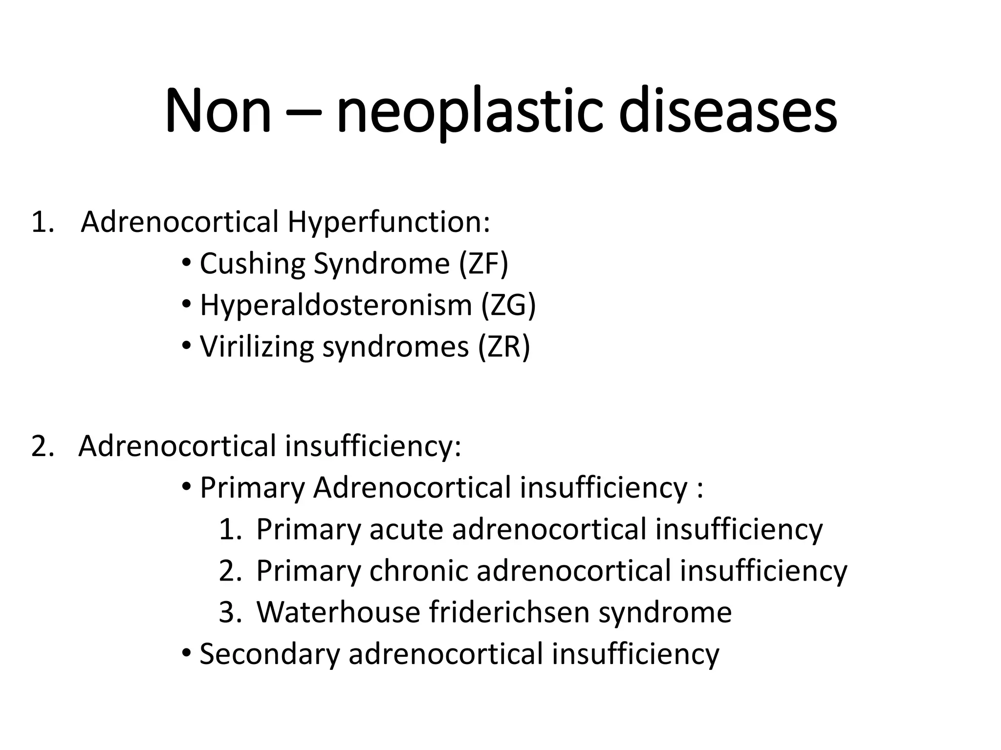 Adrenal gland diseases and tumors | PPTX