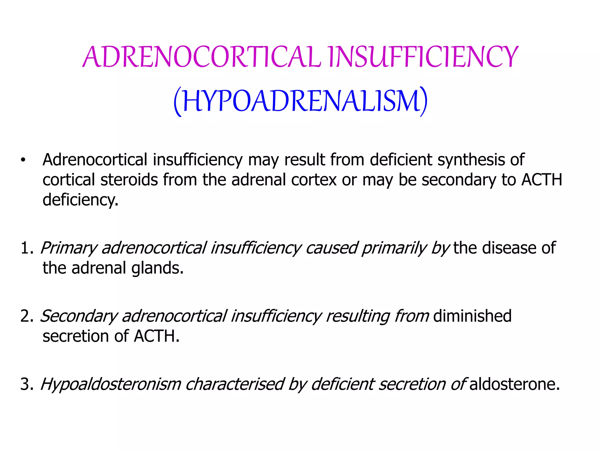 ADRENAL GLAND PATHOLOGY | PPTX
