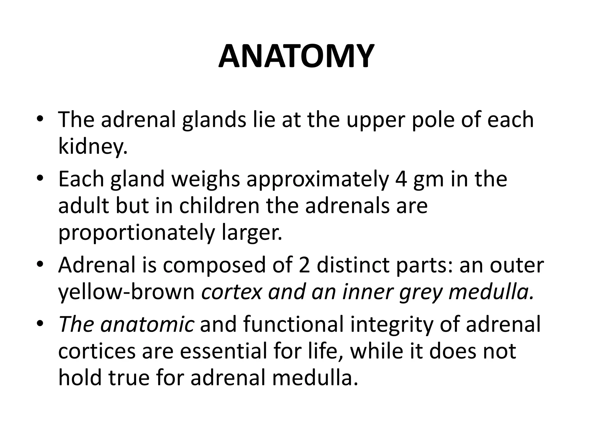 ADRENAL GLAND PATHOLOGY | PPTX