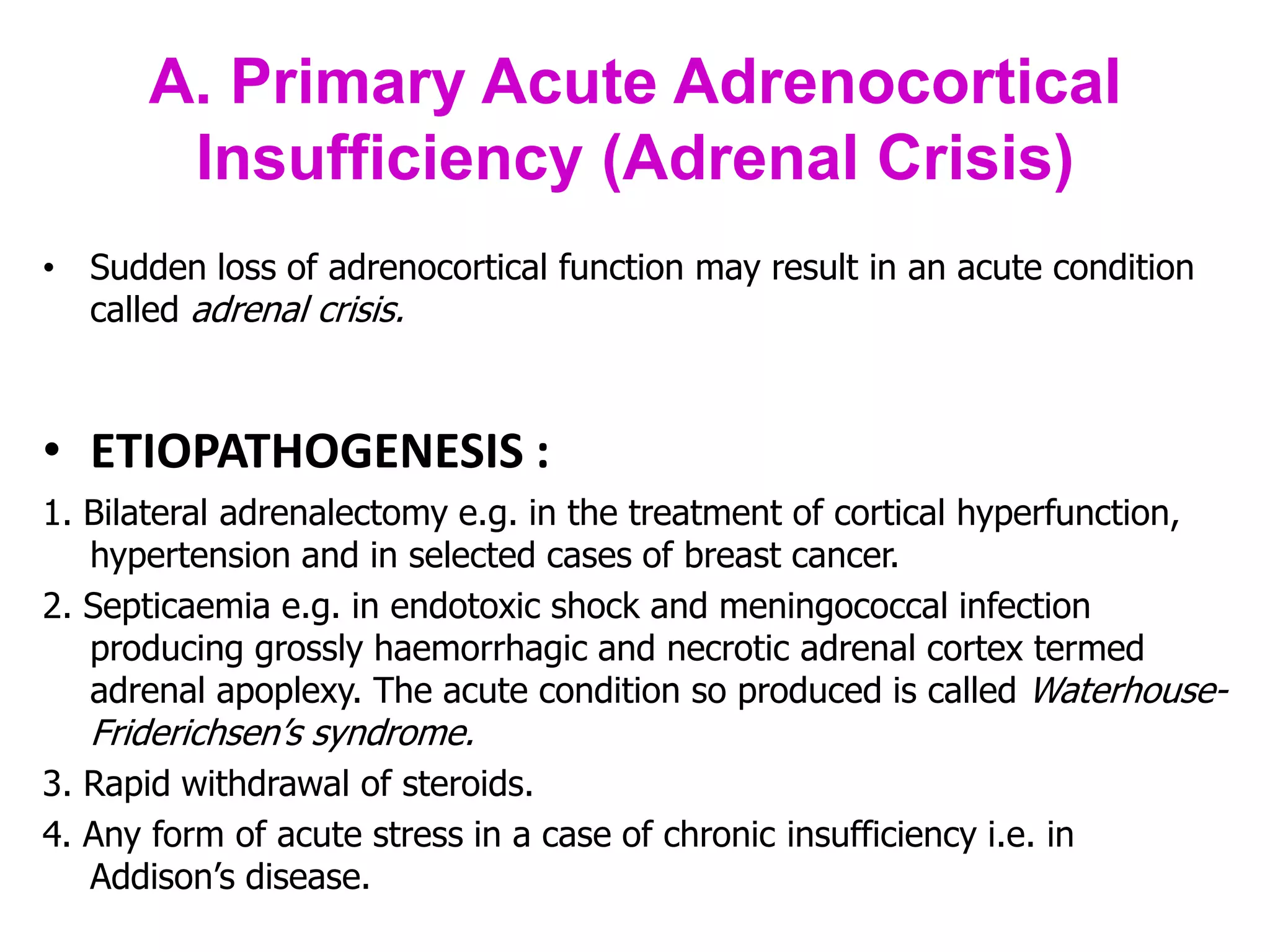 ADRENAL GLAND PATHOLOGY | PPTX