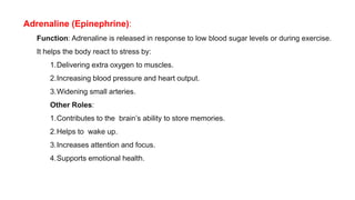 ADRENAL GLAND. PARTS,HORMONES, ABNORMALITIES AND NORMAL RANGES. pptx | PPTX