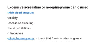 ADRENAL GLAND. PARTS,HORMONES, ABNORMALITIES AND NORMAL RANGES. pptx | PPTX