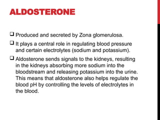 Adrenal Gland, Hormones of the Adrenal Gland.pptx