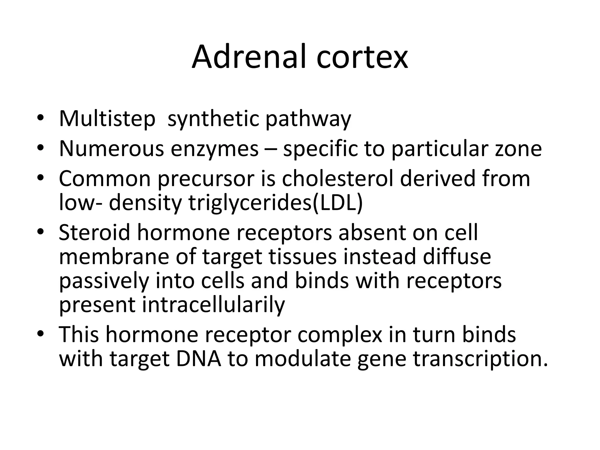 Adrenal gland physiology | PPTX
