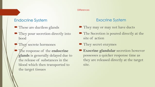 Adrenal Gland ENDOCRINE AND EXOCRINE SYSTEMS | PPT