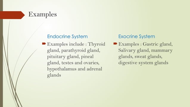 Adrenal Gland ENDOCRINE AND EXOCRINE SYSTEMS | PPT