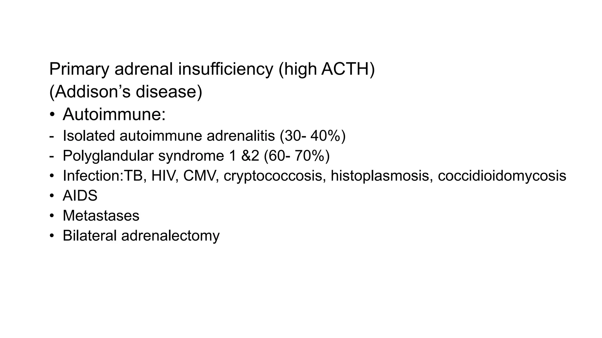 Adrenal gland diseases,Cushing syndrome,Addison disease and ...
