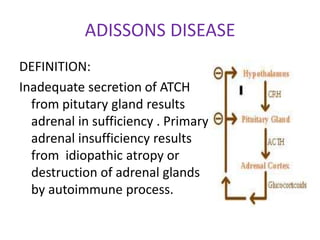 Adrenal gland disorders | PPTX