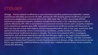 Adrenal gland disorders.types ,diagnosis and treatment | PPTX