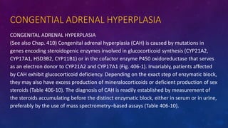 Adrenal gland disorders.types ,diagnosis and treatment | PPTX