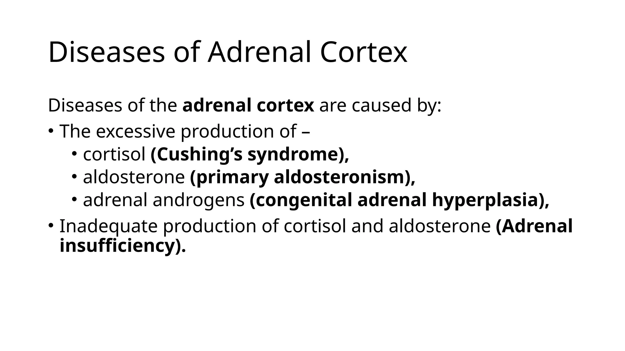 "Adrenal Gland Disorders - Comprehensive Overview" - by Dr. Bodhisatwa ...