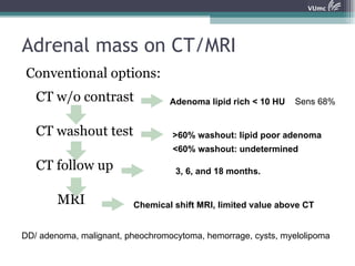 Adrenal masses on FDG PET | PPT