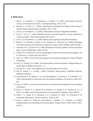 adrenal glands anatomy and physiology and funnction | DOCX | Endocrine ...