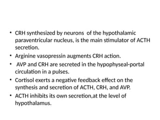 Adrenal Glands anatomy power point presentation | PPTX