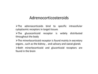 Adrenal hormones | PPTX