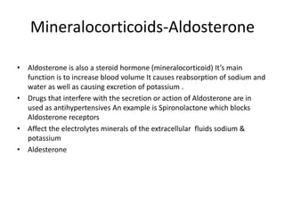 Adrenal hormones | PPTX