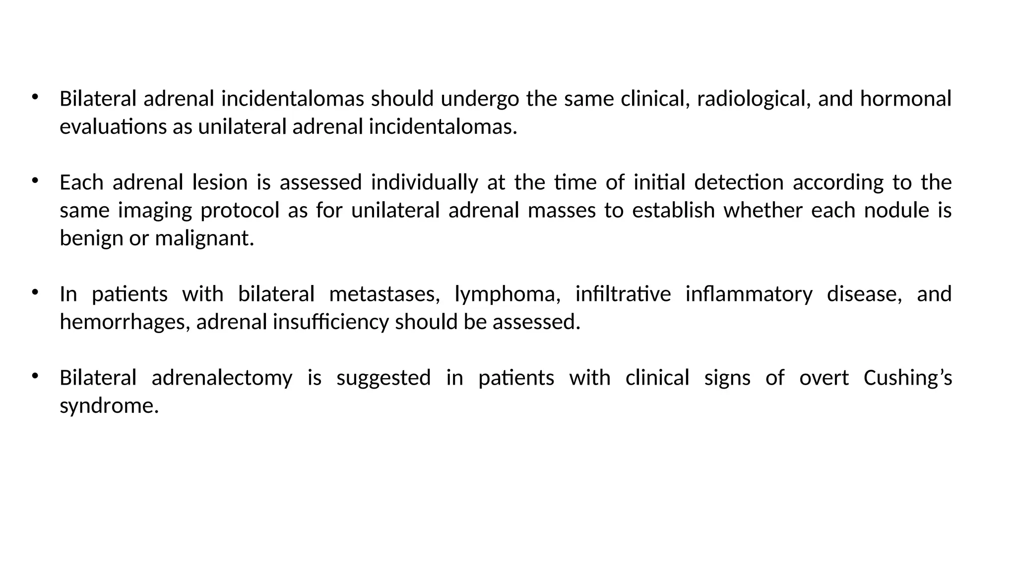 Adrenal incidentaloma approach and management | PPTX