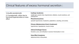 Overview of adrenal incidentaloma PPT- PPTX | PPTX
